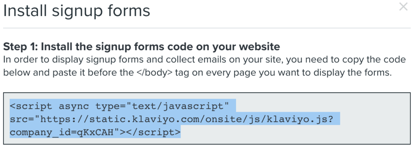 How To Create And Add Klaviyo Pop-ups To Your Shopify Store - Email Experts
